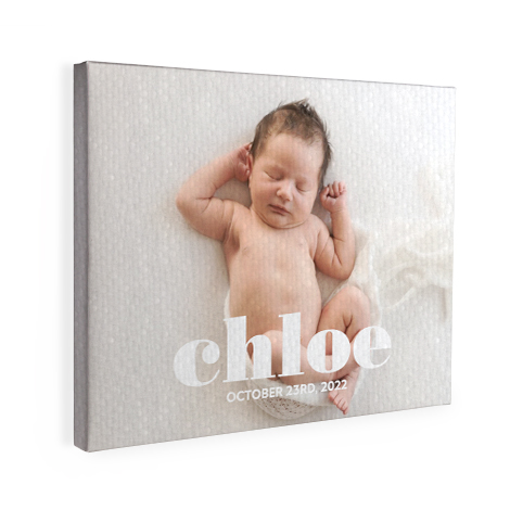 Baby Canvas Prints | Custom Nursery Wall Art | Full Photo | Snapfish