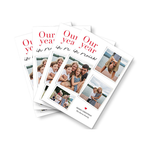 Year in Review Cards | Year Recap Christmas Cards | Snapfish