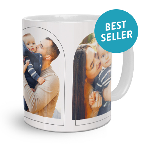 Photo Mugs: Print personalised Photo & Collage Mugs | Snapfish UK