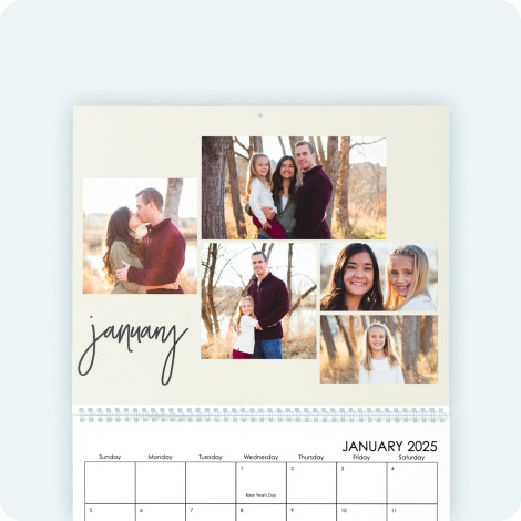 2025 Photo Calendars Custom Personalized Calendars Snapfish