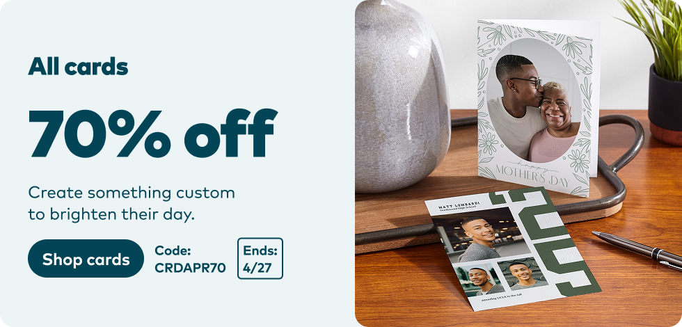 Coupon Codes + Deals | Photo Card + Gift Discounts | Snapfish