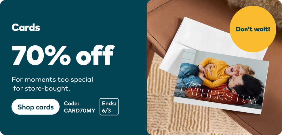 Coupon Codes + Deals | Photo Card + Gift Discounts | Snapfish